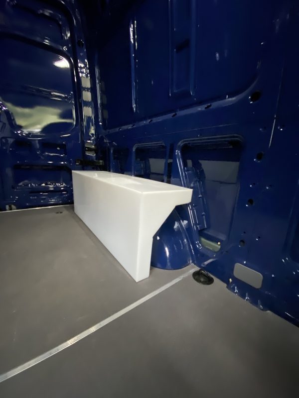 20 Gallon Water Tank Sprinter Van -Left | NW Conversions