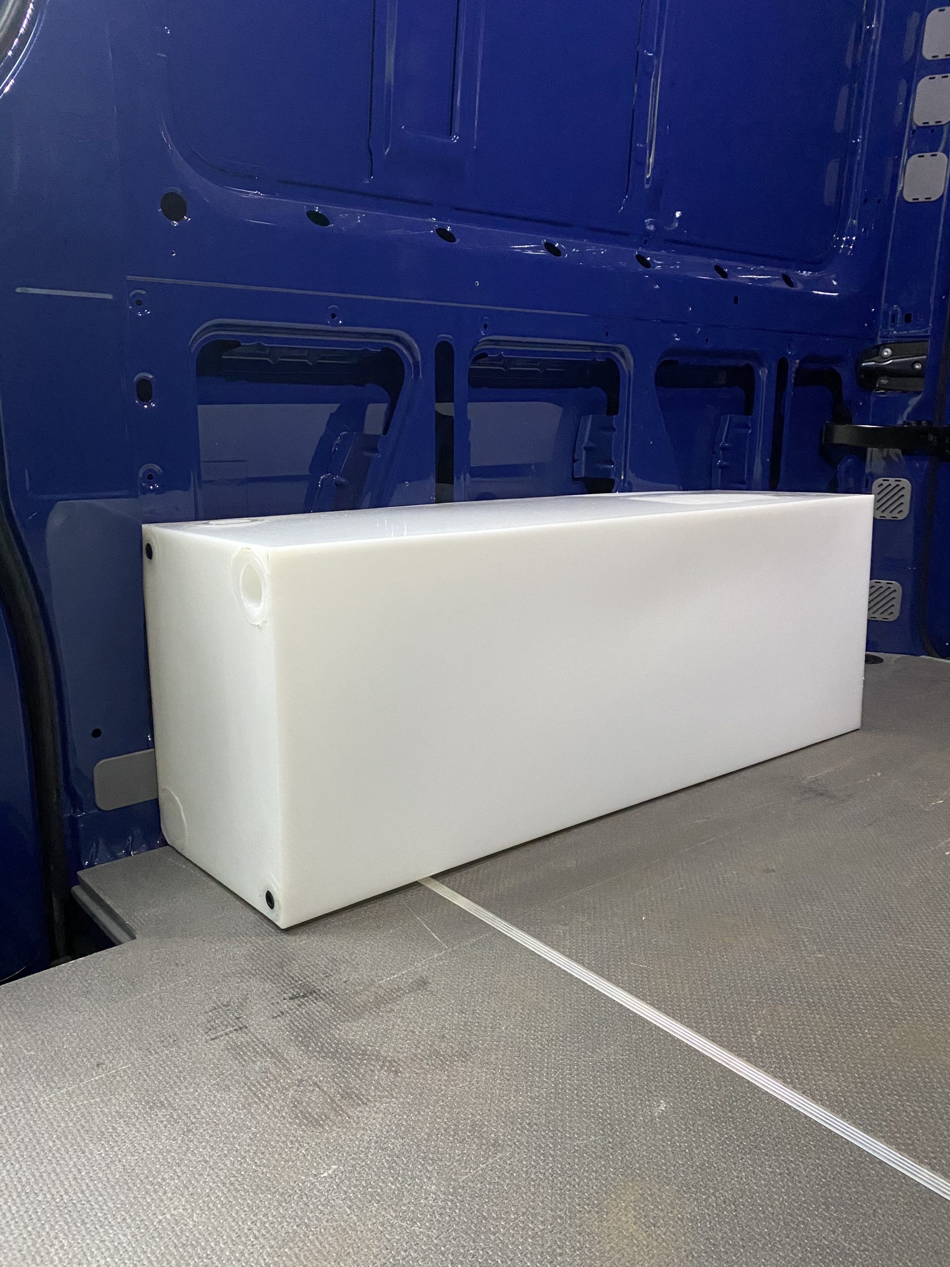 20 Gallon Water Tank Sprinter Van -Left | NW Conversions