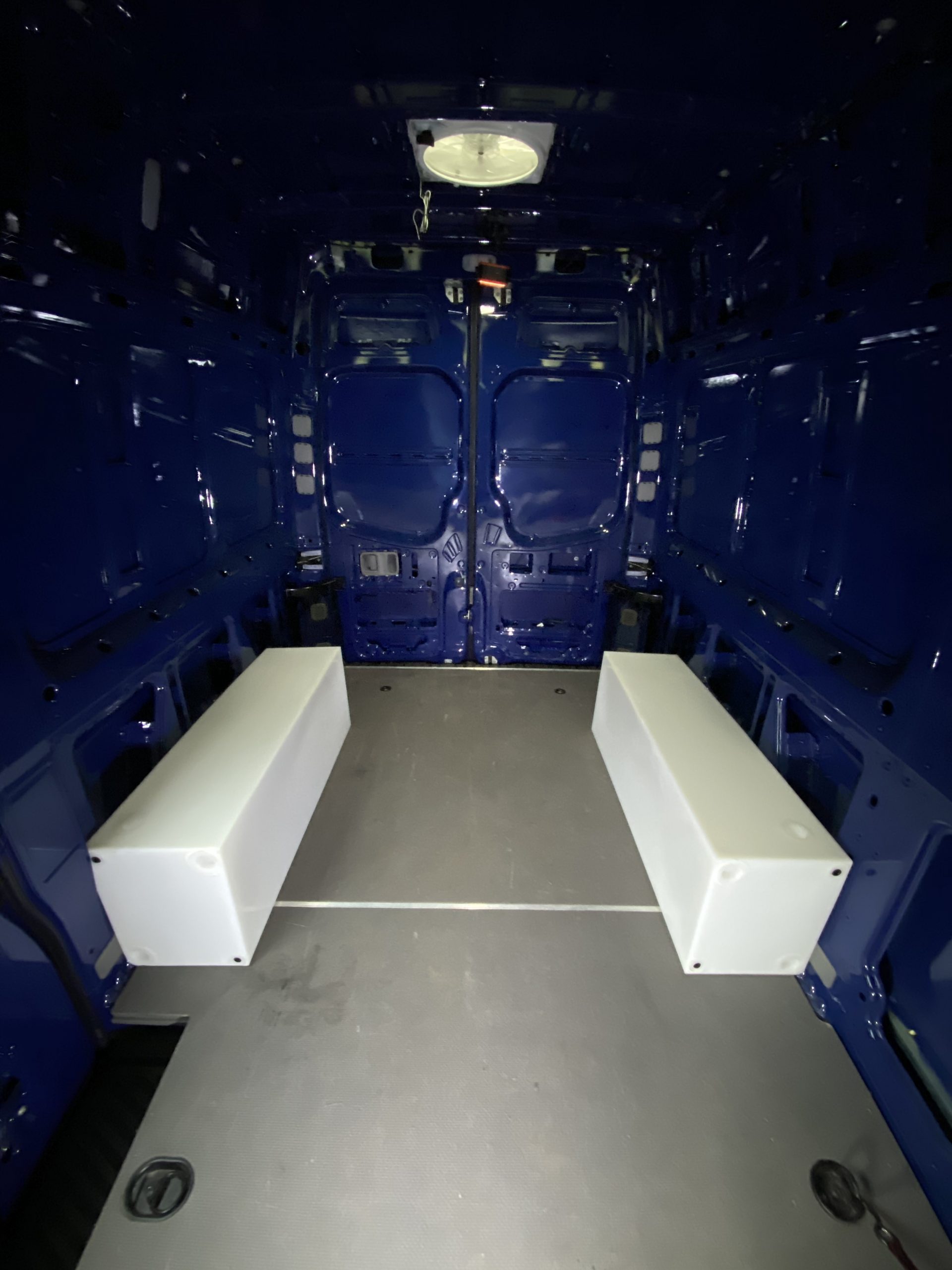 20 Gallon Water Tank Sprinter Right Side | NW Conversions