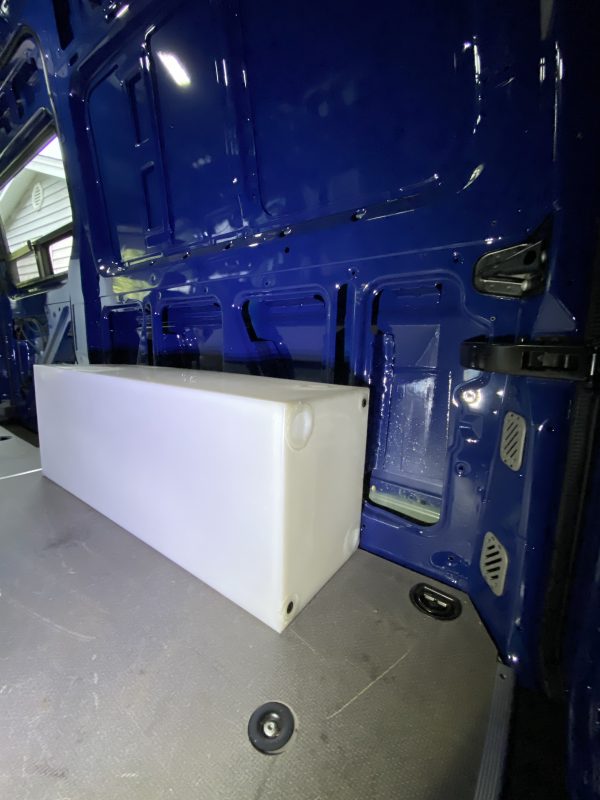 20 Gallon Water Tank Sprinter Right Side | NW Conversions