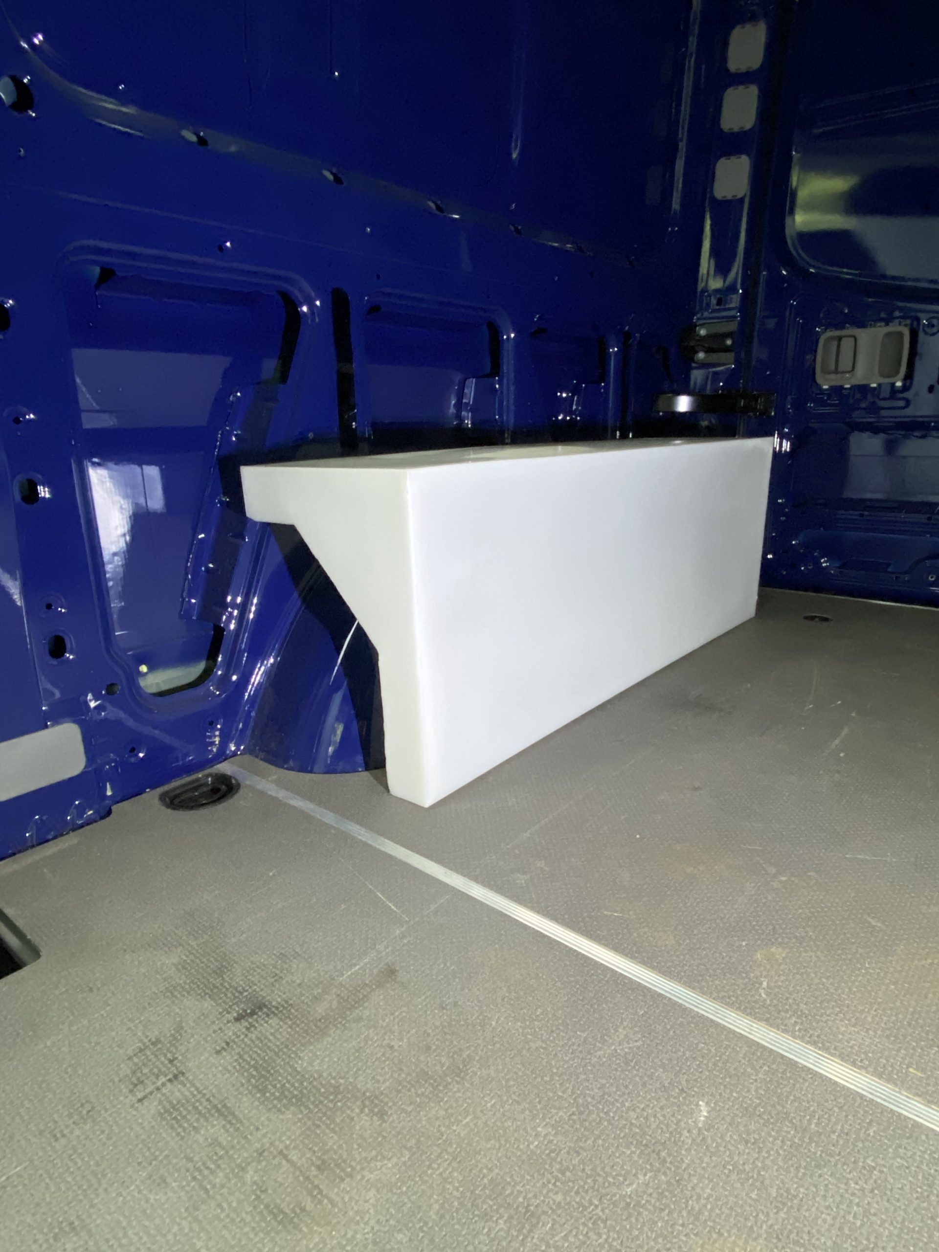 20 Gallon Water Tank Sprinter Right Side | NW Conversions