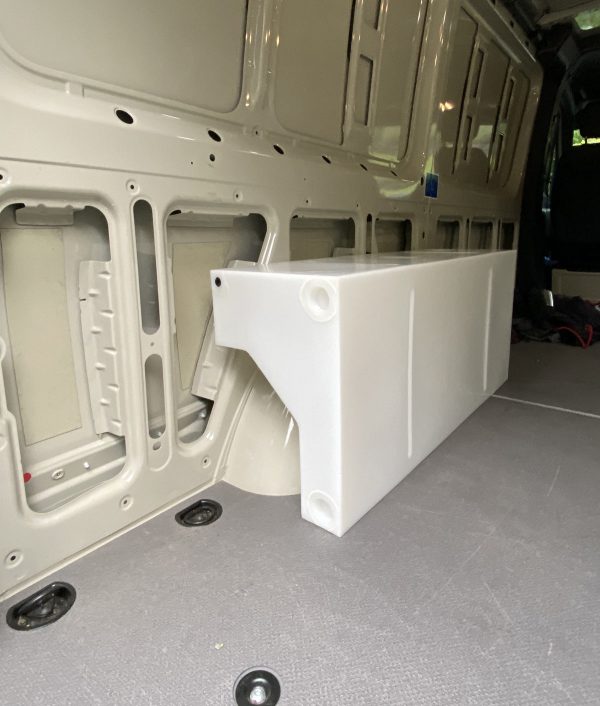 30 Gallon Water Tank Sprinter Right side | NW Conversions