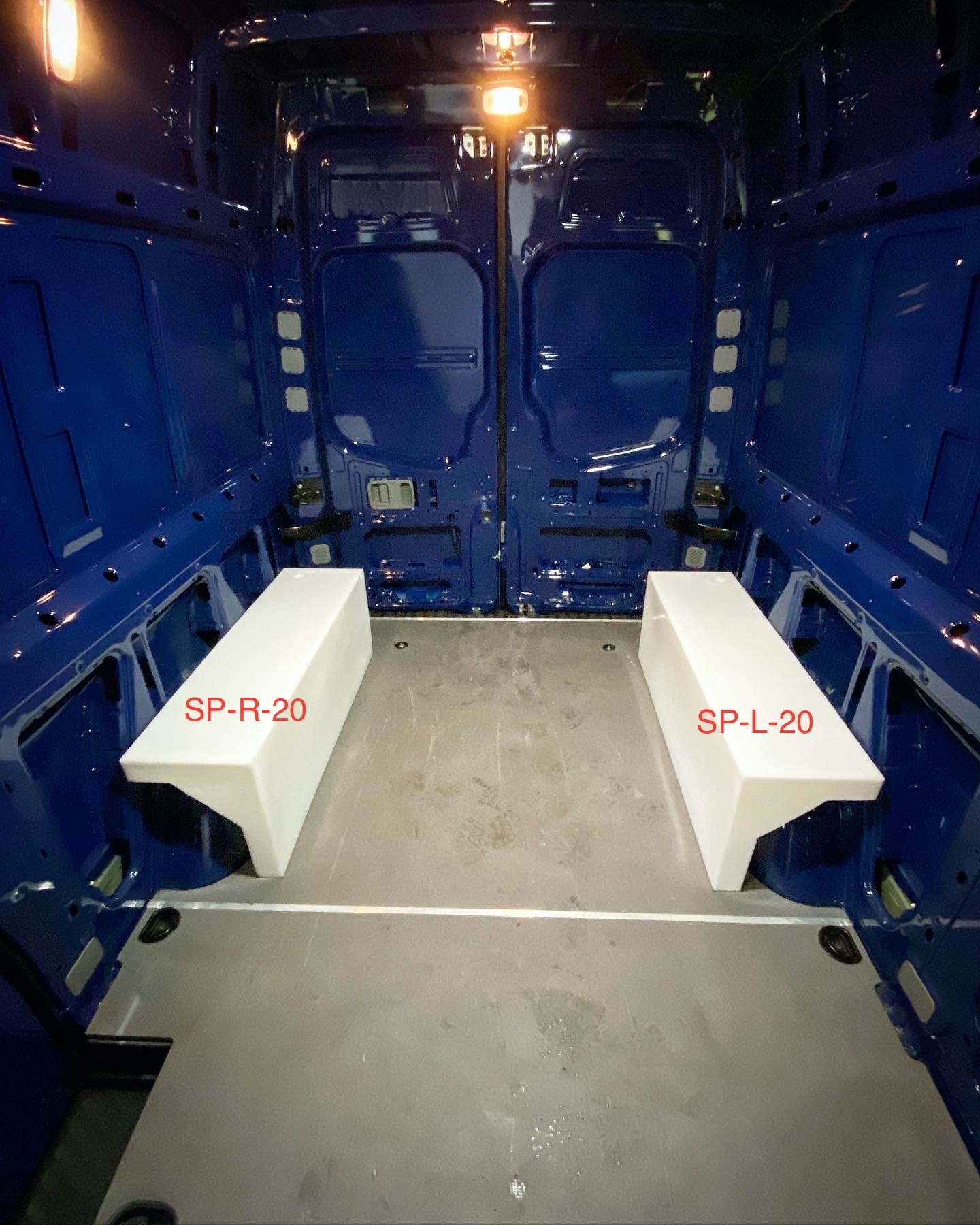 20 Gallon Water Tank Sprinter Van -Left | NW Conversions